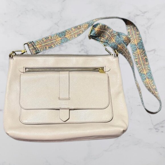 Fossil | Bags | Fossil Kinley Leather Crossbody With | Poshmark